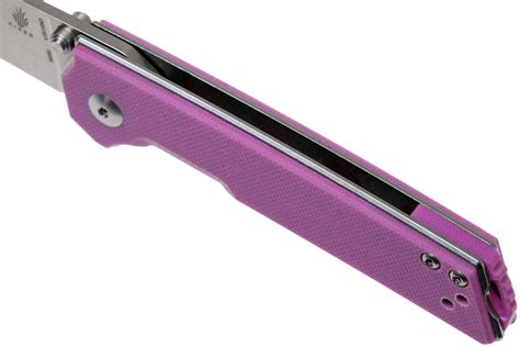 Kizer Vanguard Domin Mini V3516N3 red pocket knife | Advantageously ...