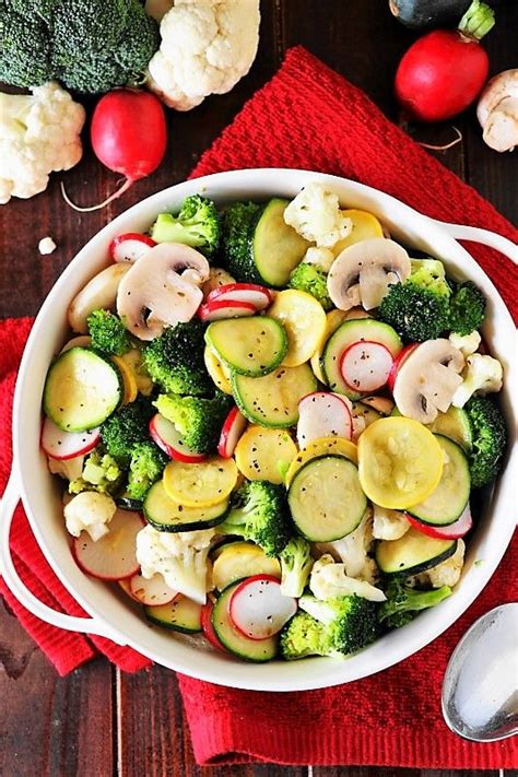 Marinated Summer Vegetable Salad The Kitchen Is My Playground
