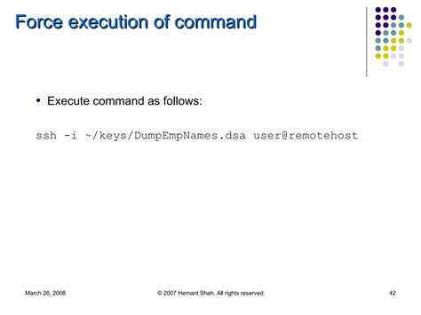 Introduction To Ssh Ppt Operating Systems Computer Software And Applications