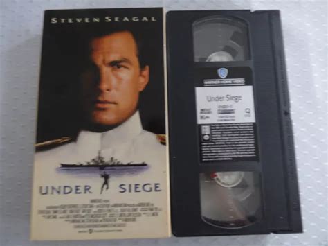Under Siege Vhs 1993 Steven Seagal Tommy Lee Jones Gary Busey £660
