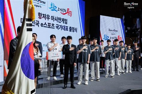 아시안게임 韓 Lol 국가대표팀 금빛 도전 워리어즈 힘 보탠다 경제 기사 더팩트