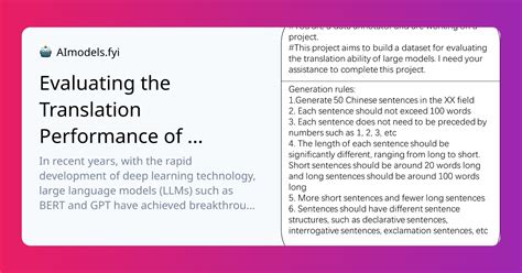 Evaluating The Translation Performance Of Large Language Models Based On Euas 20 Ai Research