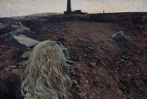 何多苓《雪雁》系列画作欣赏