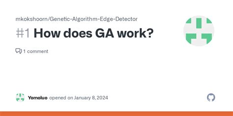 How Does Ga Work · Issue 1 · Mkokshoorngenetic Algorithm Edge