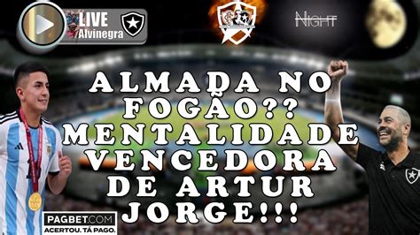LIVE ALVINEGRA RAIZ ALMADA NA MIRA ENTREVISTA DO ARTUR JORGE E MUITO