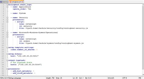 Winlogbeat Windows Config To See Logs On Kibana Dashboard Beats