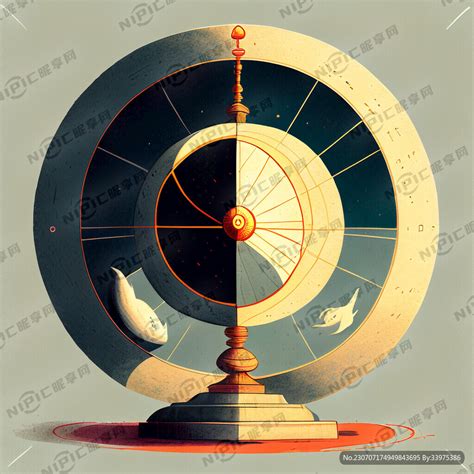 AI创作图浑天仪插画nipic 昵图网