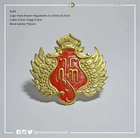 Jual Hobo Emblem Logo Kraton Jogja Keraton Yogyakarta Kuningan No 2 6