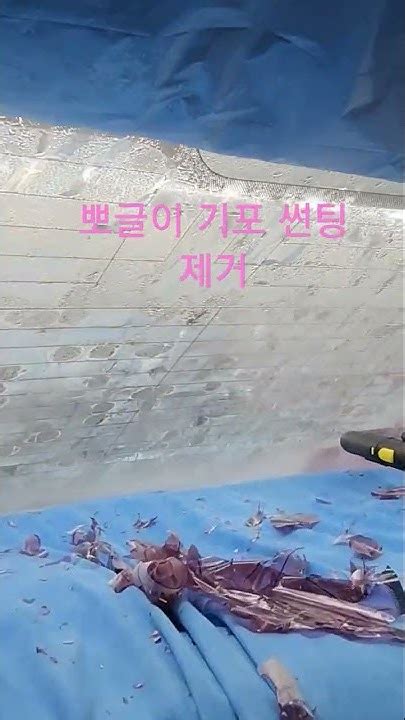 오래된 필름은 뽀글뽀글 기포가 생기게 됩니다 적시에 제거 후 썬팅 재시공을 추천드려요부산썬팅에이사이트 Youtube