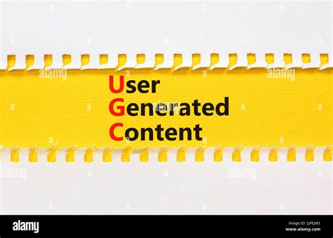 Ugc User Generated Content Symbol Concept Words Ugc User Generated