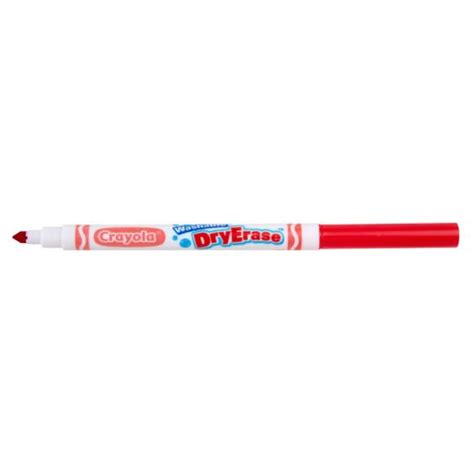 Crayola® Washable Dry Erase Markers Fine Line 10 Count