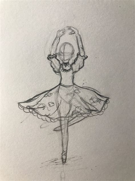Ballerina Sketch 🩰 In 2024 Ballerina Sketch Ballerina Art Sketch