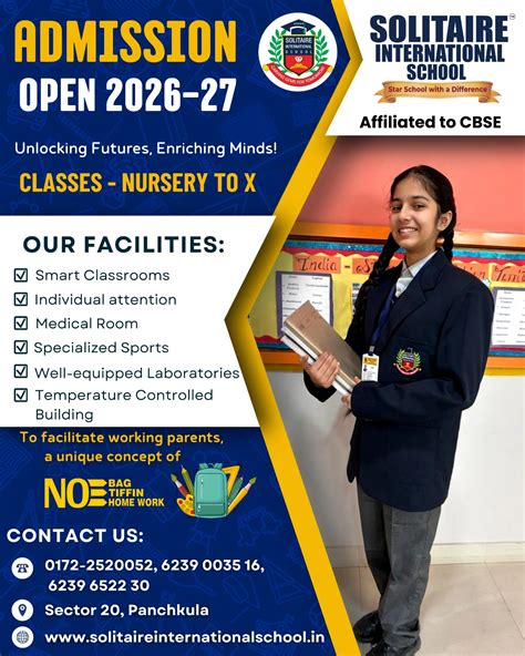 Solitaire Sᴏʟɪᴛᴀɪʀᴇɪɴᴛᴇʀɴᴀᴛɪᴏɴᴀʟsᴄʜᴏᴏʟ ᴏᴘᴘ Sᴜɴᴄɪᴛʏ ᴘᴀʀɪᴋᴀʀᴍᴀ Sᴇᴄᴛᴏʀ20 ᴘᴀɴᴄʜᴋᴜʟᴀ ᴘʜ