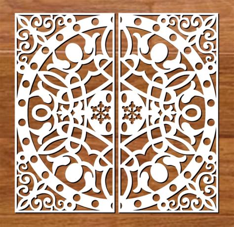 Design Pattern Railing 3d Model Vector Files