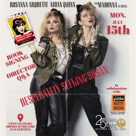Desperately Seeking Susan Desperately Seeking Something Screening