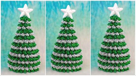 Árbol de Navidad con limpiapipas o alambre de chenilla Patrones