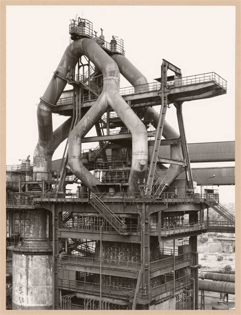 View Of A Blast Furnace Head Of Ilseder Hütte Steel Mill Ilsede Germany