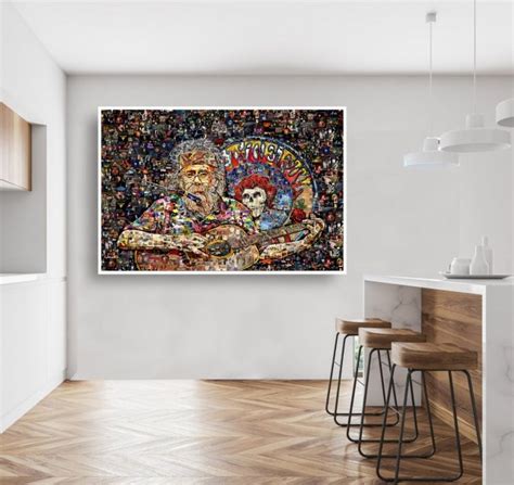 JERRY GARCIA GRATEFUL DEAD Digital Art Alex Loskutov