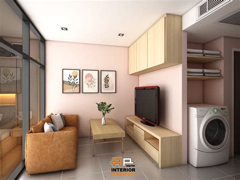 Interior Design Project ออกแบบตกแต่งภายในคอนโด Location เจริญนคร สนใจผลงานติดต่อสอบถาม