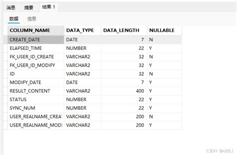Oracle对比表与表之间的结构oracle 比较两张表表结构差异 Csdn博客