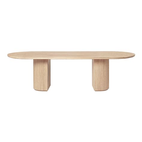 Gubi Moon Dining Table Elliptical By Space Copenhagen Design Public
