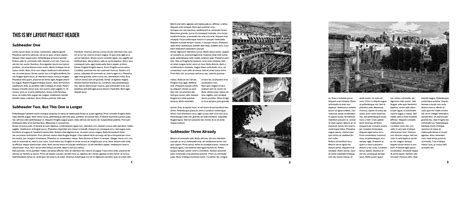 grid layout on behance
