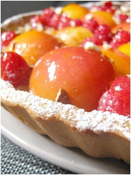 Tarte aux Abricots Framboises À Voir