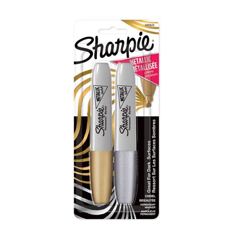 Sharpie Metallic Chisel Gold Silver Toys R Us Canada