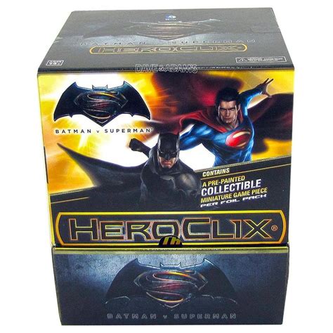 Neca Dc Heroclix Batman Vs Superman Gravity Feed Box