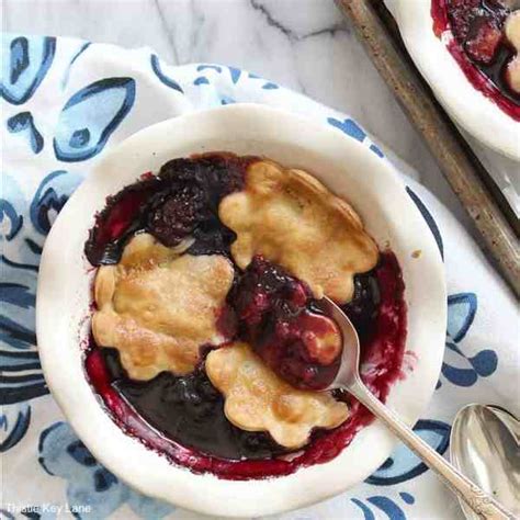 Mini Mixed Berry Cobbler Recipe Thistle Key Lane