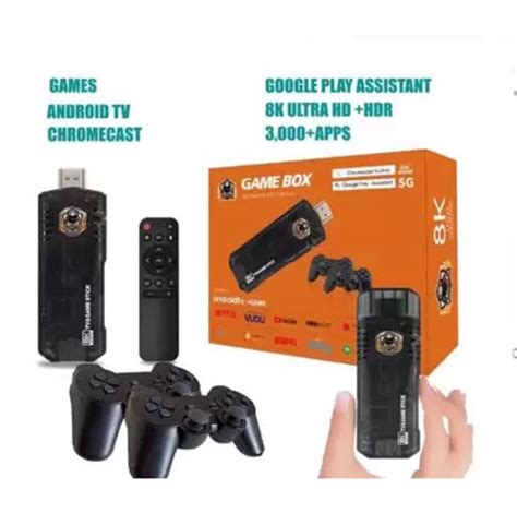 Game Box 8k HD Set-Top Box with 20000+ Games for Dual Support Limited ...