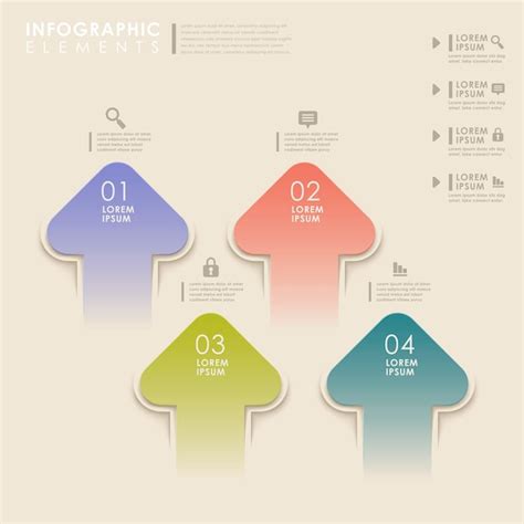 Premium Vector Abstract Arrow Infographics Premium Vector Abstract Arrow Infographics