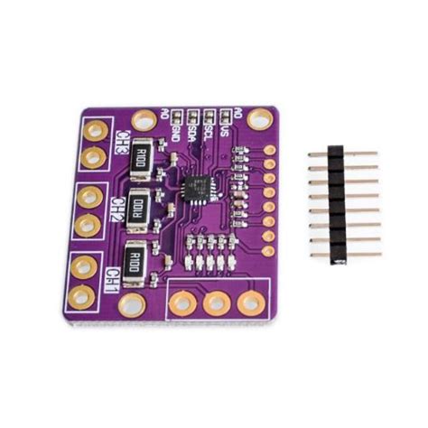 Цифровой трехканальный датчик тока и напряжения на ina3221 с шиной i2c