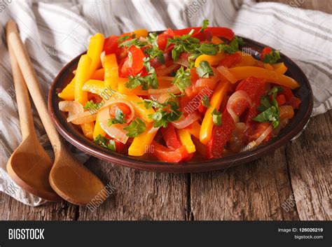 Hot Pepper Salad Image And Photo Free Trial Bigstock