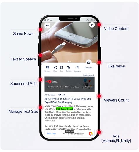 News App And Web Flutter News App For Android And Ios App News