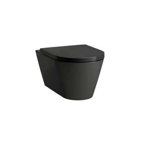 Laufen kartell WC sans bride à fond creux suspendu Noir brillant h Sawiday fr