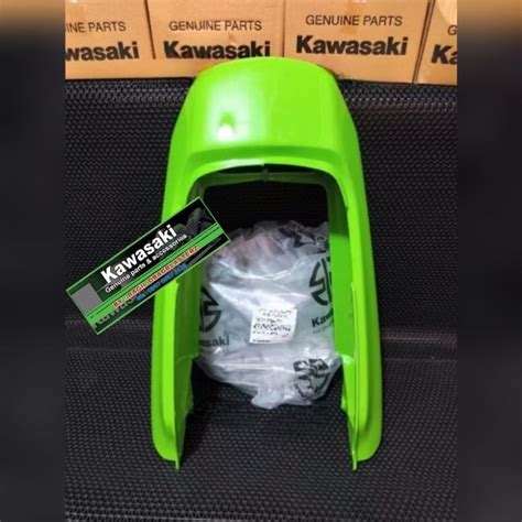 Jual Cover Body Belakang Ninja R Ninja Ss Hijau Muda Original Kawasaki Shopee Indonesia