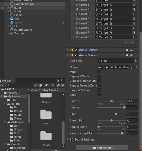 Unity3d添加游戏音效15 Flyall 博客园