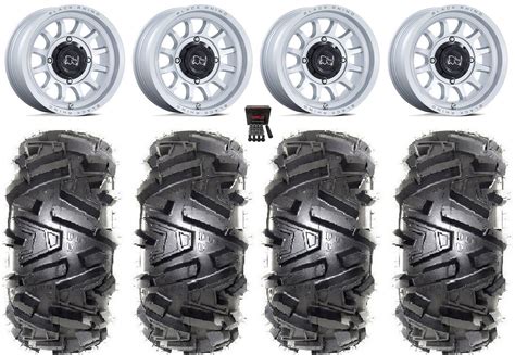 Black Rhino Rapid 14 Wheels Si 30 Moto MTC Tires Polaris RZR XP 1000