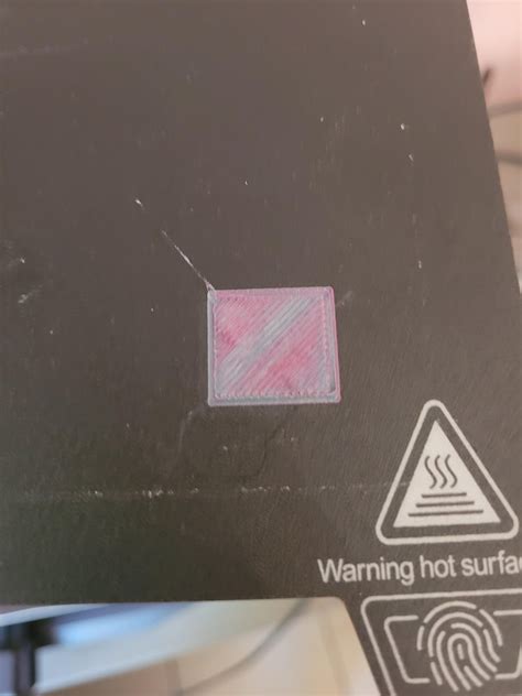 Small Blobs On Bed Level Test Print R 3dprinting