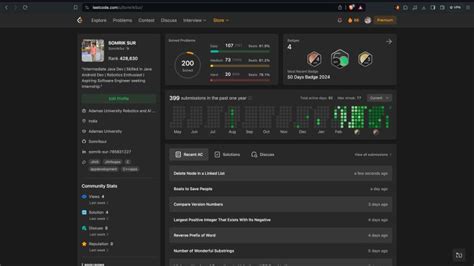 Somrik Sur On Linkedin Leetcode100daychallenge Leetcode