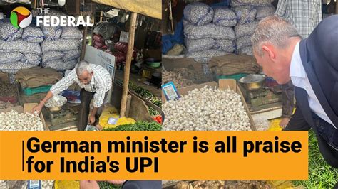German Minister Bowled Over By Efficient Upi Encounter On Bengaluru Streets