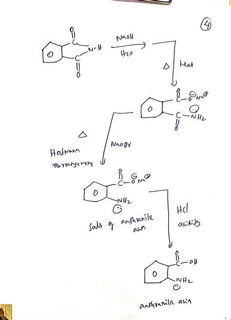 Solved Video Link For The Synthesis Of Anthranilic Acid Course Hero