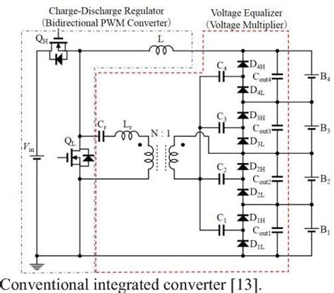 Figure 2 From Transformer Less Bidirectional Pwm Converter Integrating Cell Voltage Equalizer