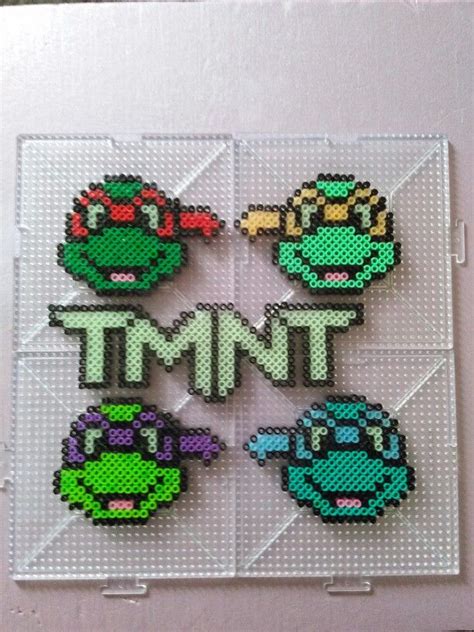 Tmnt Teenage Mutant Ninja Turtles Perler Bead Perler Bead Templates