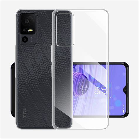 For Tcl Se Case Se Inch Silicone Soft Transparent Phone Case For Tcl Se Clear Cover