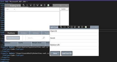 Ctrader Forum How To Use Wpf Sample Project To Connect