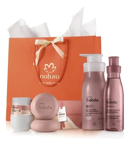 Kit Presente Natura Tododia Noz Pecã E Cacau Original Parcelamento