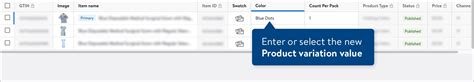 HelpDocs View Variant Details