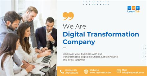 Leeontek Software Solutions On Linkedin Digitaltransformation